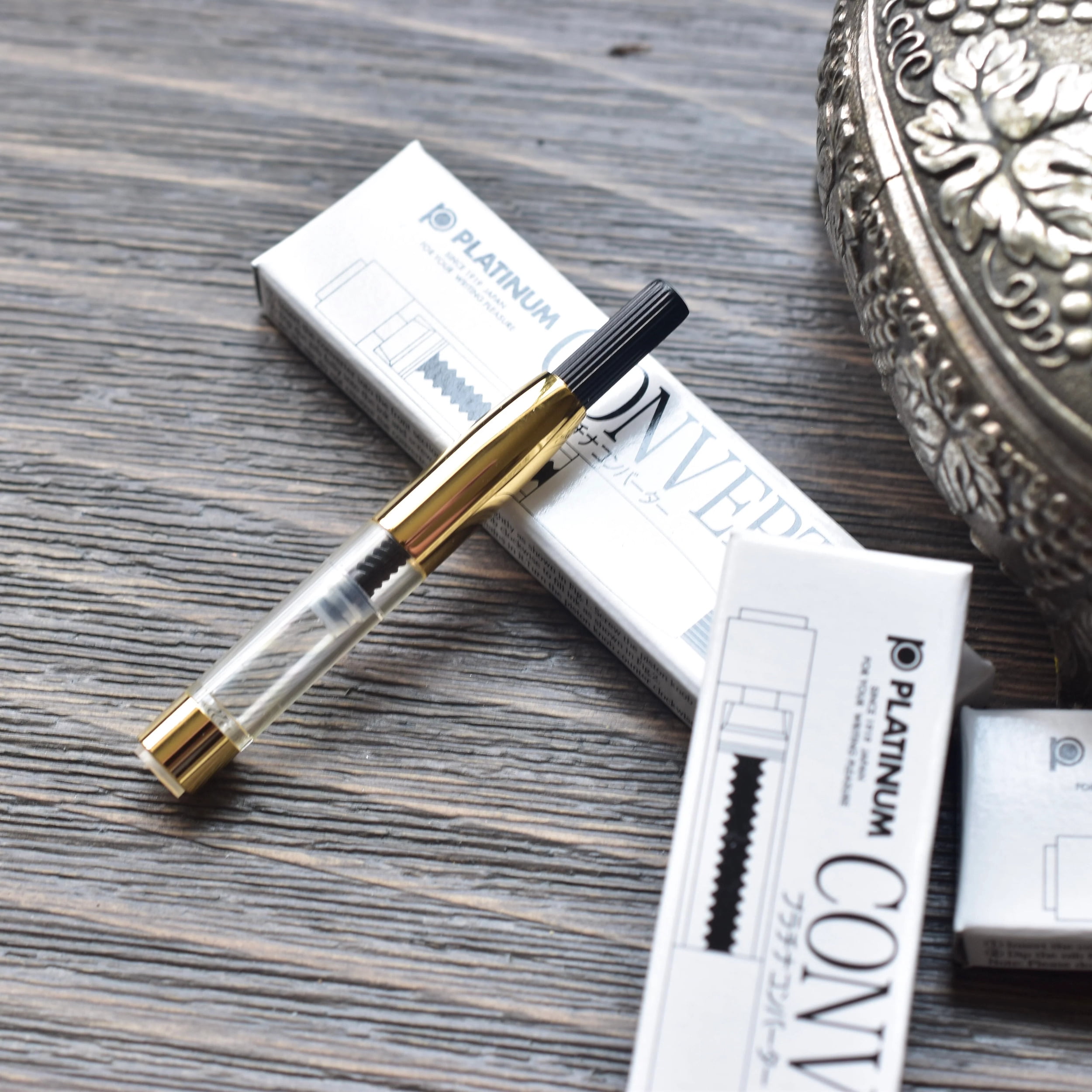 Platinum Gold Plated Cartridge Converter - Walmart.com