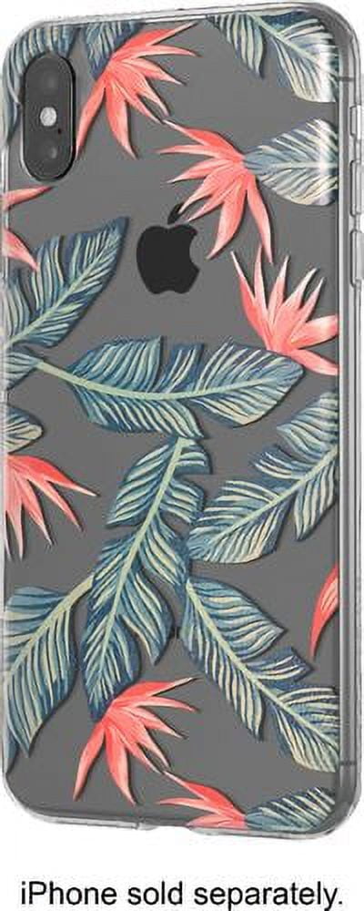 Platinum - Hardshell Case for Apple® iPhone® XS Max - Palm Trees/Clear ...