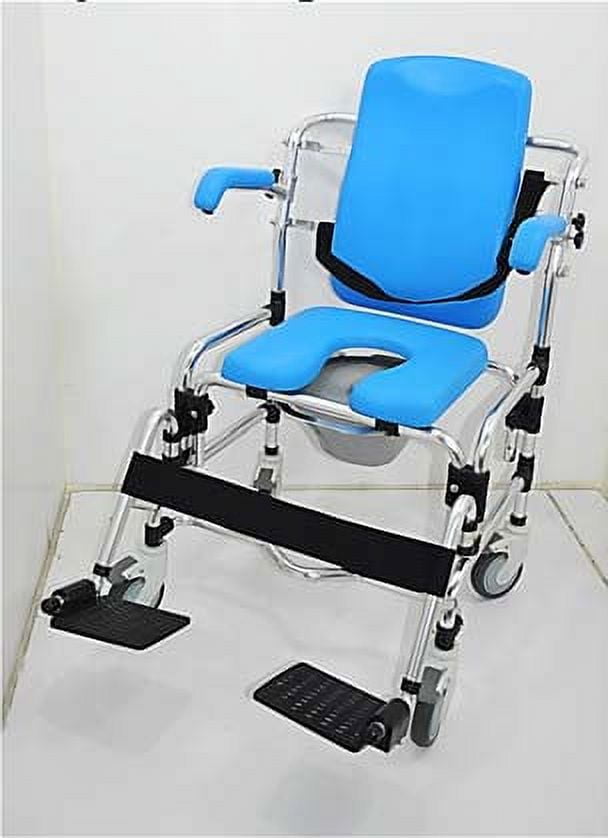 Platinum Health Caspian Professional Padded Mobile Bath Shower, Commode ...
