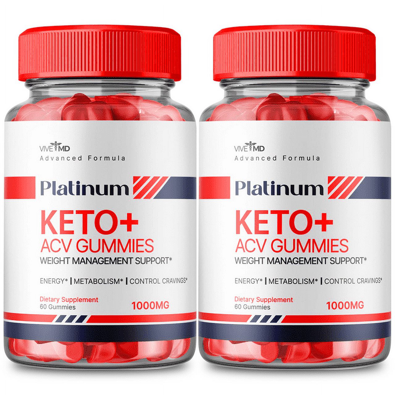 Platinum Keto Plus ACV Gummies - Official Formula - Extra Strength with Apple Cider Vinegar ...