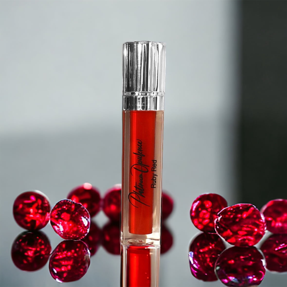Platinum Opulence Moisturizing Lip Gloss - Ruby Red - Walmart.com