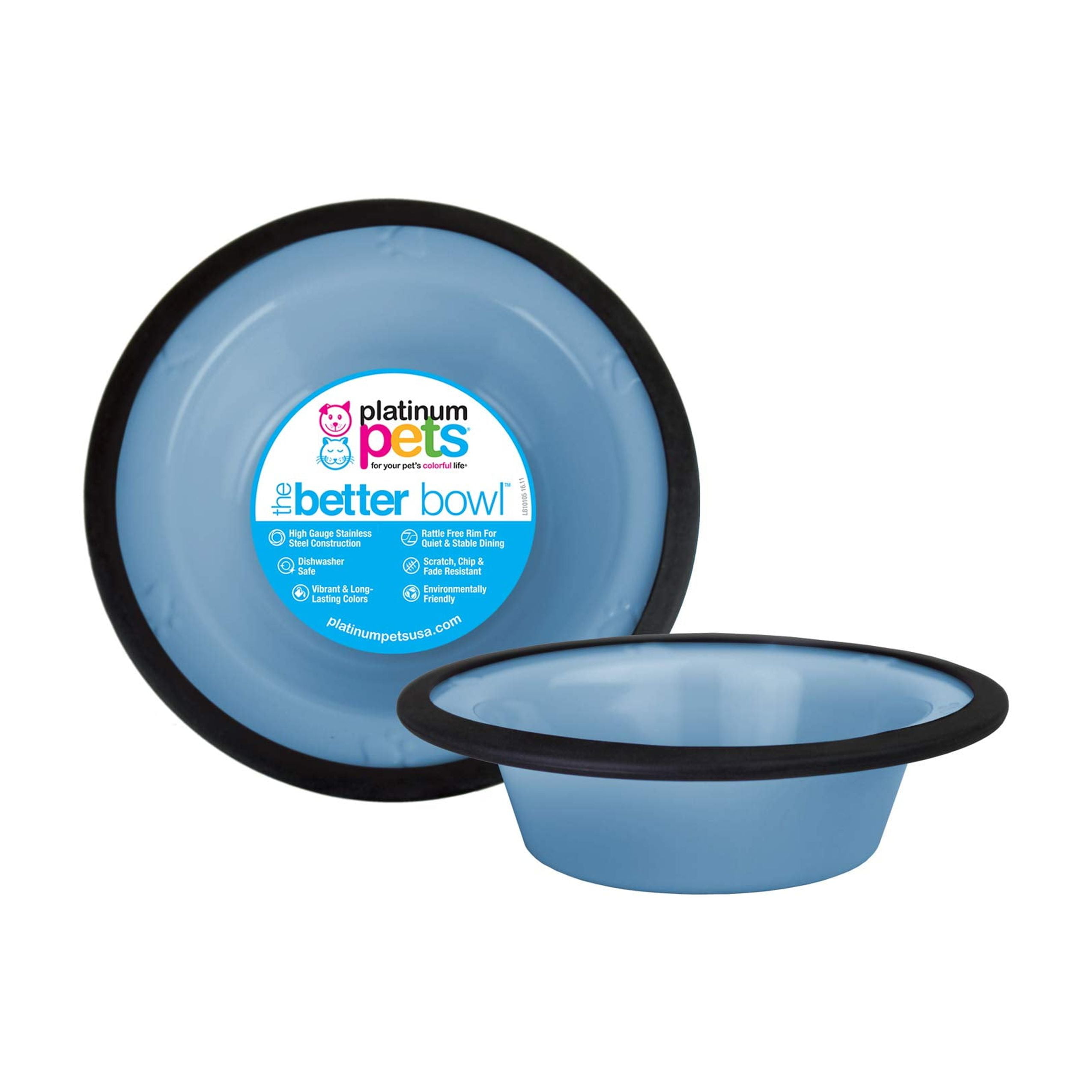 Platinum Pets Switchin Stainless Steel Cat/Dog Bowl E11 - Walmart.com
