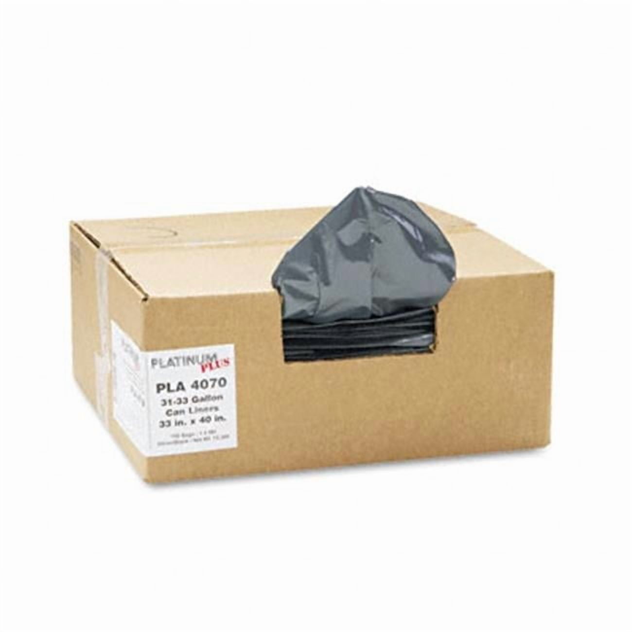 Platinum Plus Can Liner - 31-33 Gallon - 1.35mil - Super Hexene Resin ...