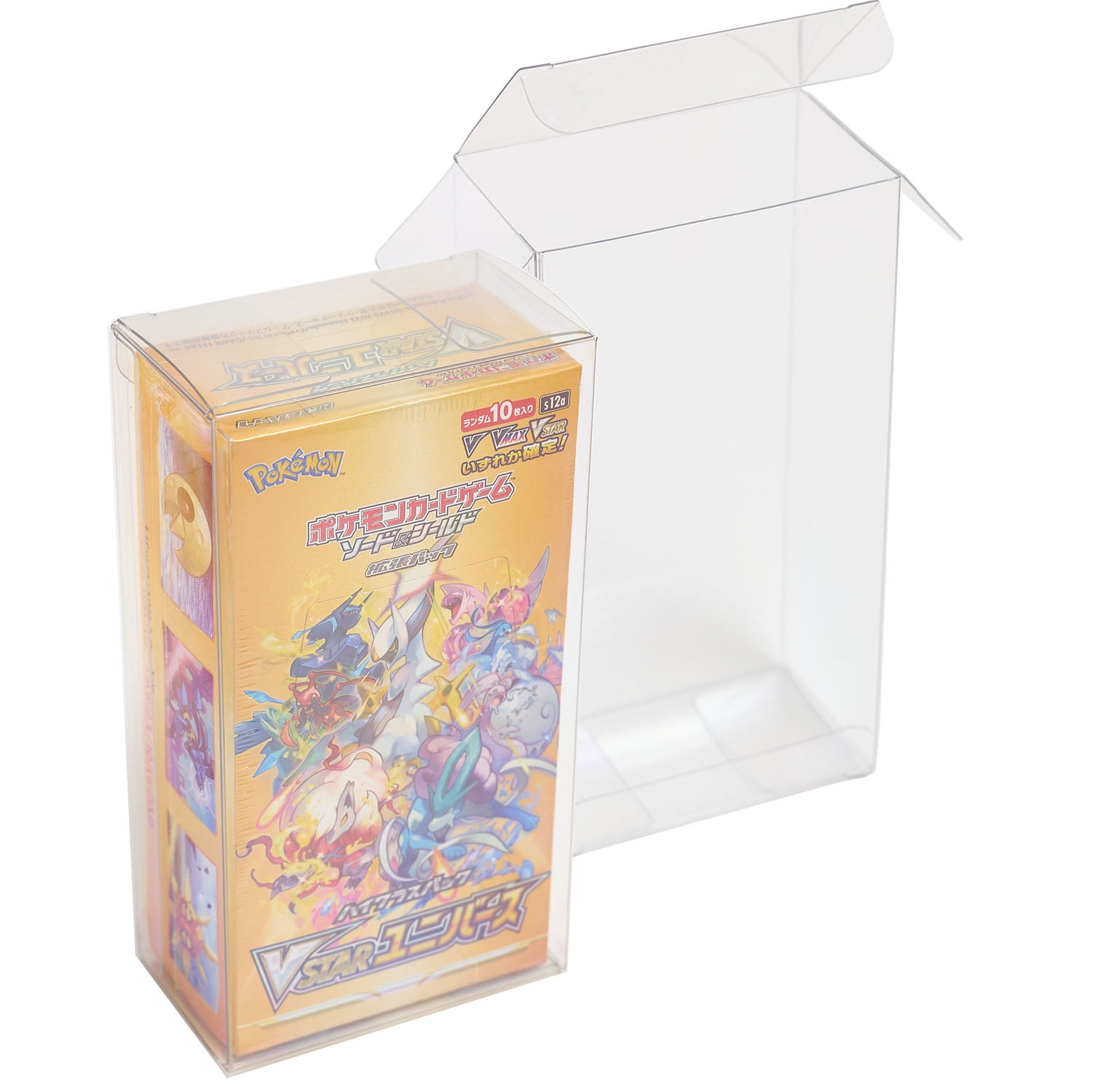 Platinum Protectors Case for Pokemon Japanese Booster Small Box Display ...
