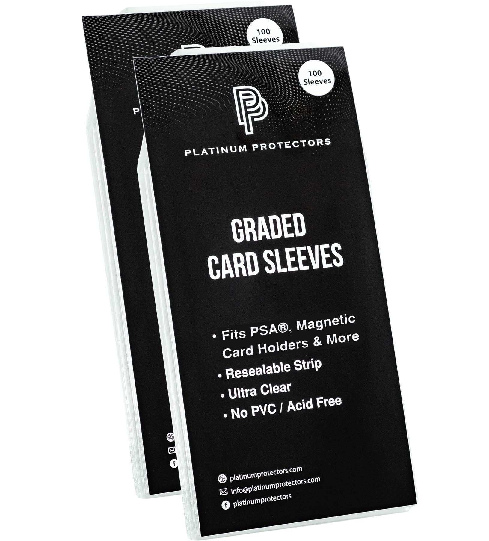 Platinum Protectors PSA Graded Card Sleeves Resealable Fits CGC TAG ...