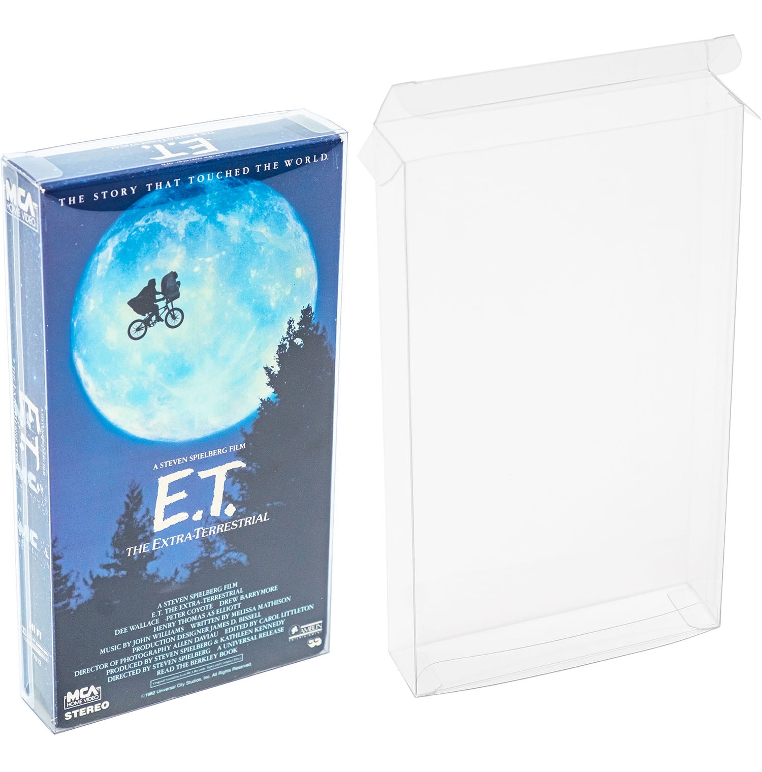 Protector Case for VHS Tapes Standard Size Box Sleeves – UV & Scratch ...