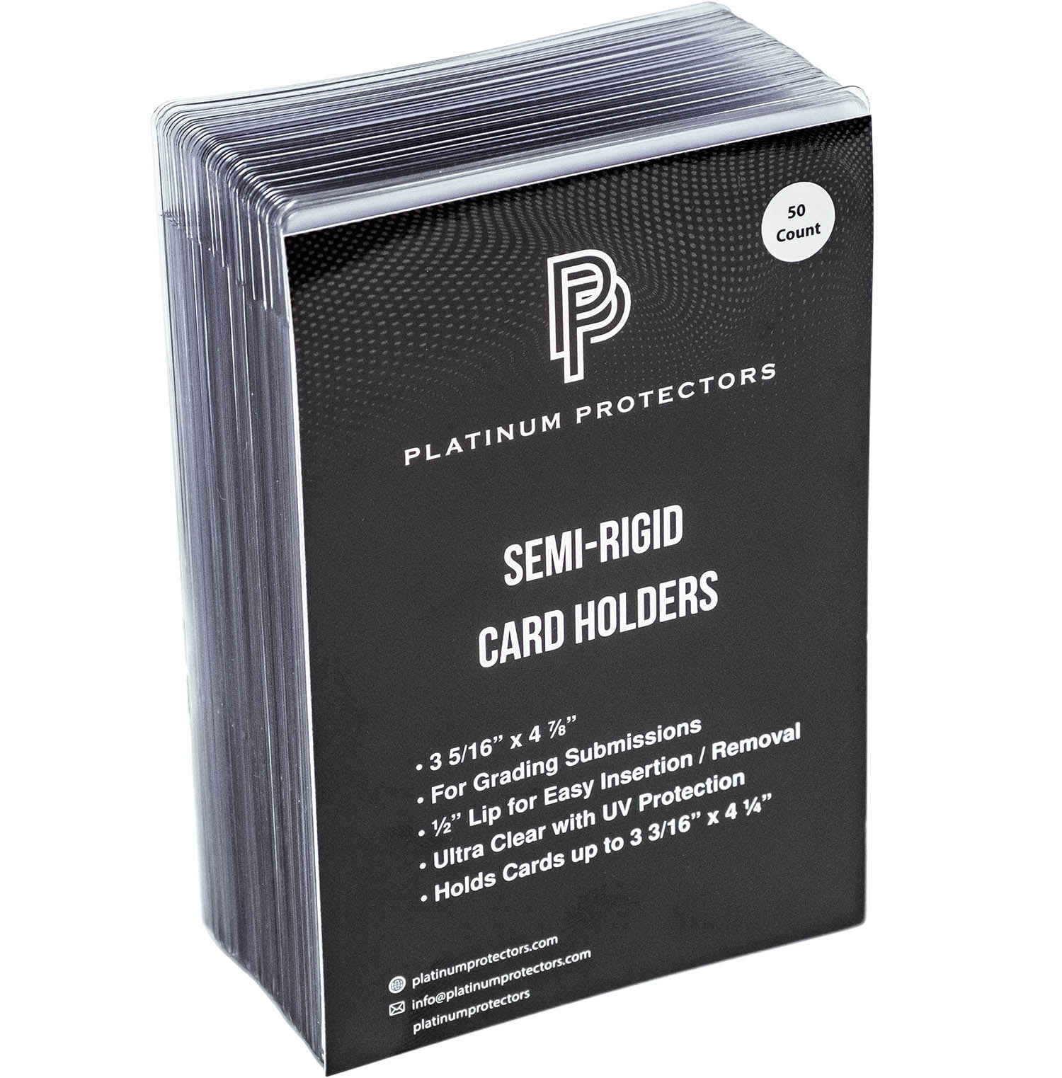 Platinum Protectors Semi-Rigid Card Holders for Graded Card Submissions ...