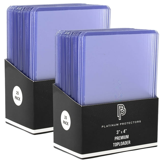Platinum Protectors Trading Card Sleeves, Toploader Card Protectors for ...