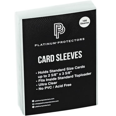 300 BCW Brand Soft Card Sleeves/Penny Sleeves (3 Packs) - Standard Size ...