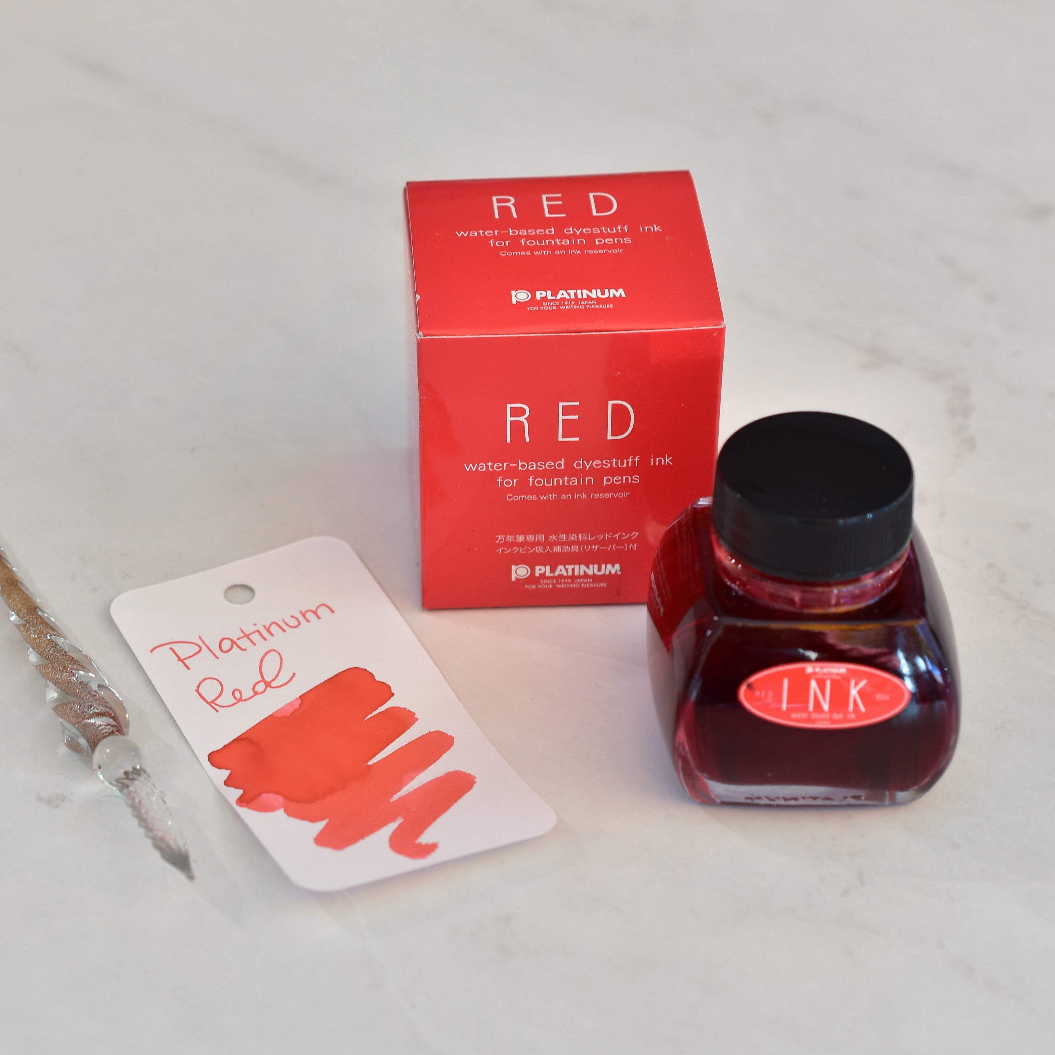 Platinum Ink Bottle - Red - Walmart.com