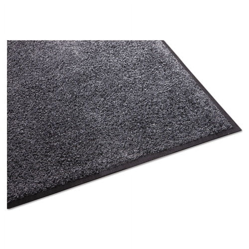 Platinum Series Walk-Off Indoor Wiper Mat, Rectangular, Gray Carpeted ...