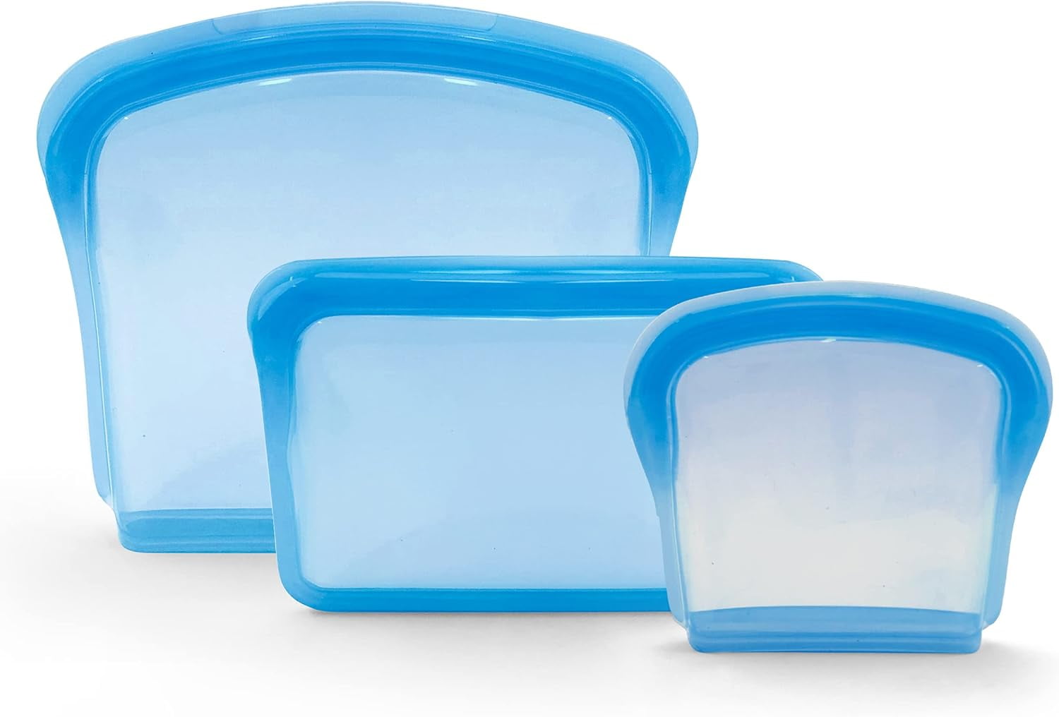 Platinum Silicone Food Storage Bags - Eco-Friendly Reusable Snack ...