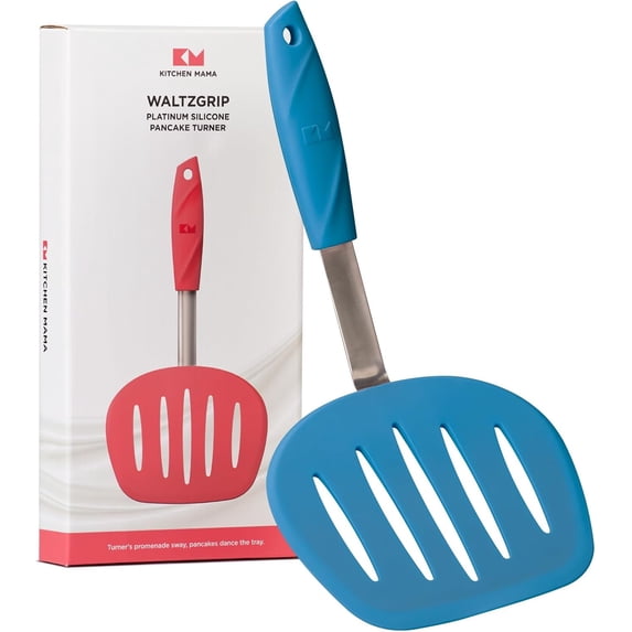 Platinum Silicone Pancake Turner Flipper: Heat Resistant, Flexible ...