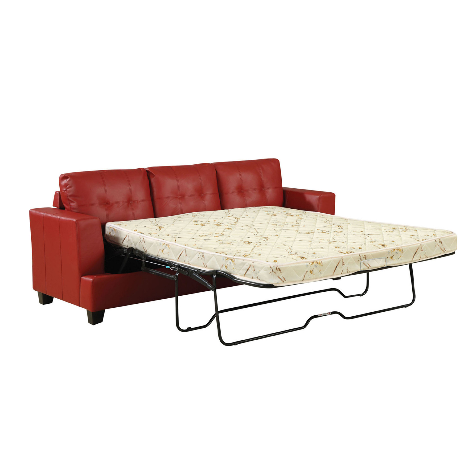 Platinum Sofa With Queen Sleeper, Red - Walmart.com