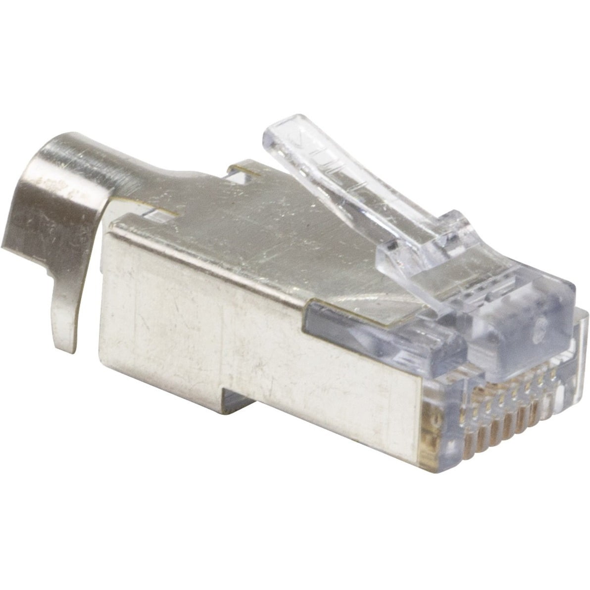 Platinum Tools 100022 EZ-RJ45 Shielded Cat5e/6 External Ground, 50-Pack - Walmart.com