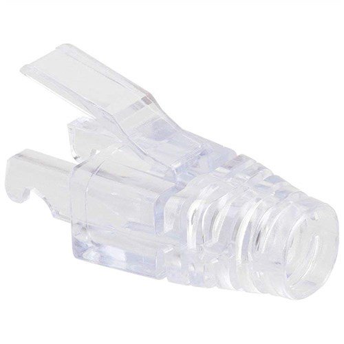 Platinum Tools 100036C EZ-RJ45 CAT6 Clear Strain Reliefs, 50-Pieces ...