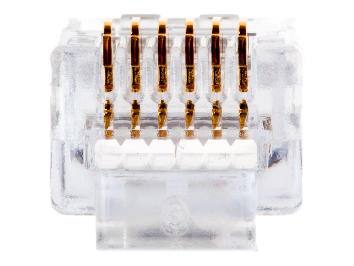 Platinum Tools 180 0599 50Pcs Ez-RJ11/12 Connectors - Walmart Business ...