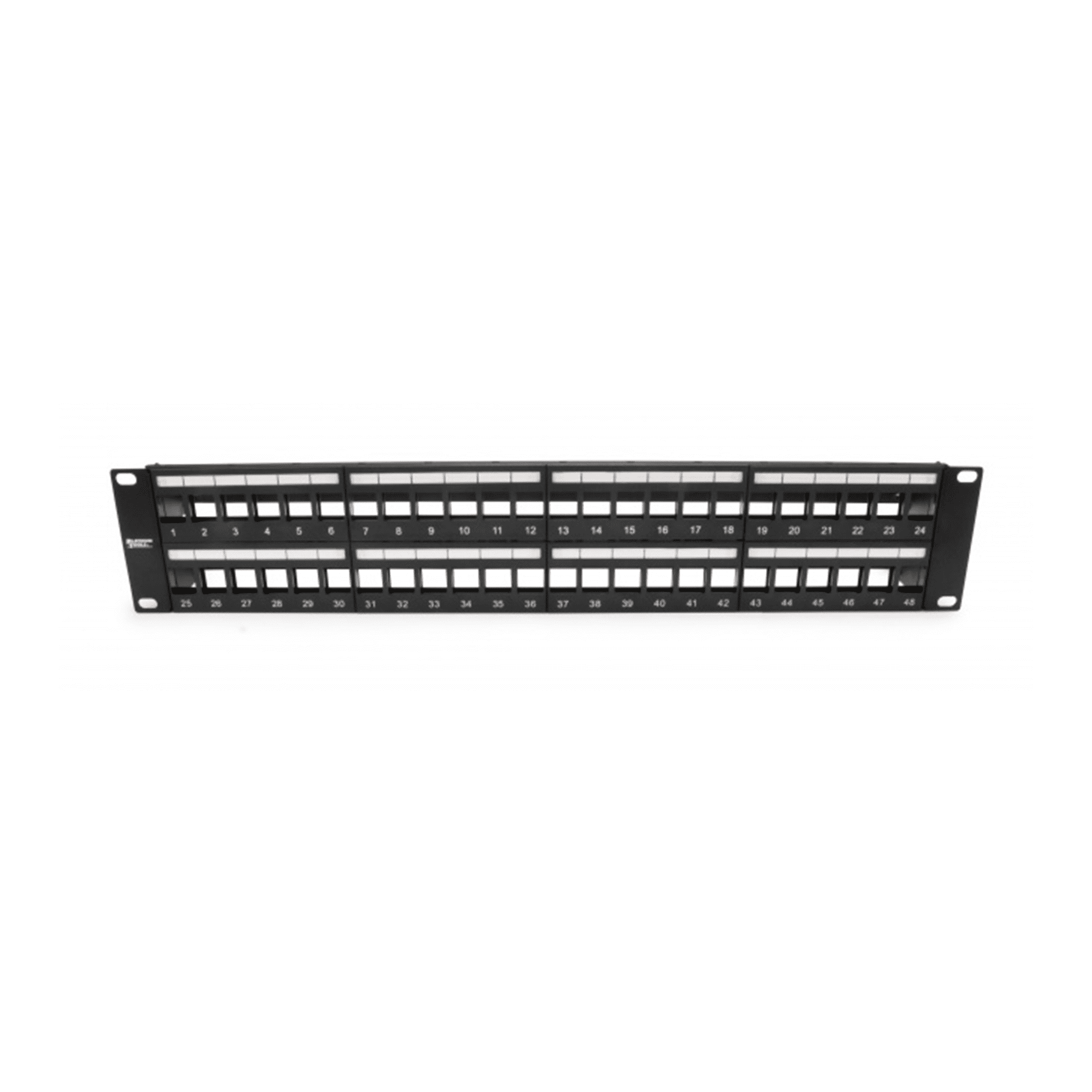 Platinum Tools 643-48U Unloaded Patch Panel, 48 Port, Unshielded ...