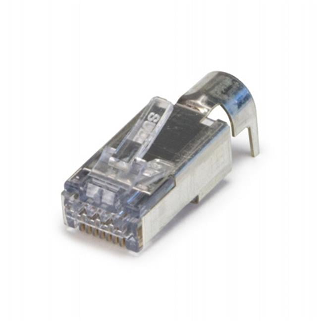 Platinum Tools EZEX48 Shielded RJ45 External Ground Connectors - Bag of ...