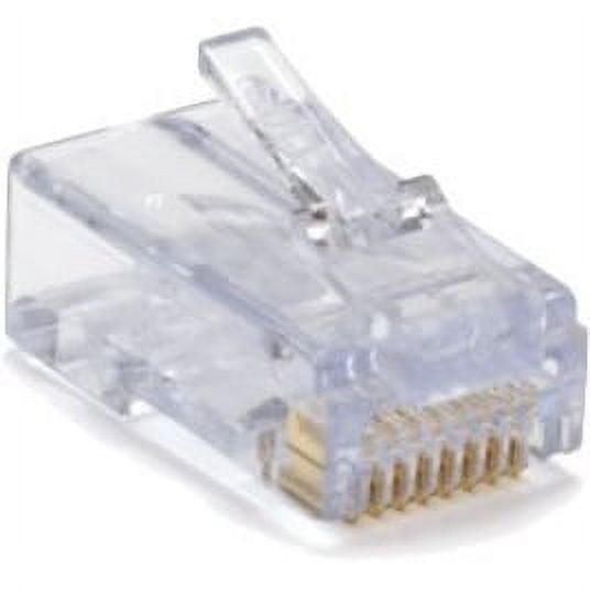 Platinum Tools EZ-RJ45 Cat6+ Connector 100 Pack, Simplifies ...