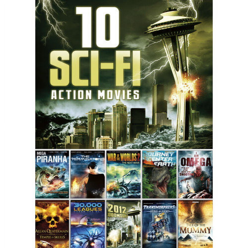Pre-Owned Platinum Us Distrib 10 Sci-action Movies Dvd Mp Fw - Walmart.com