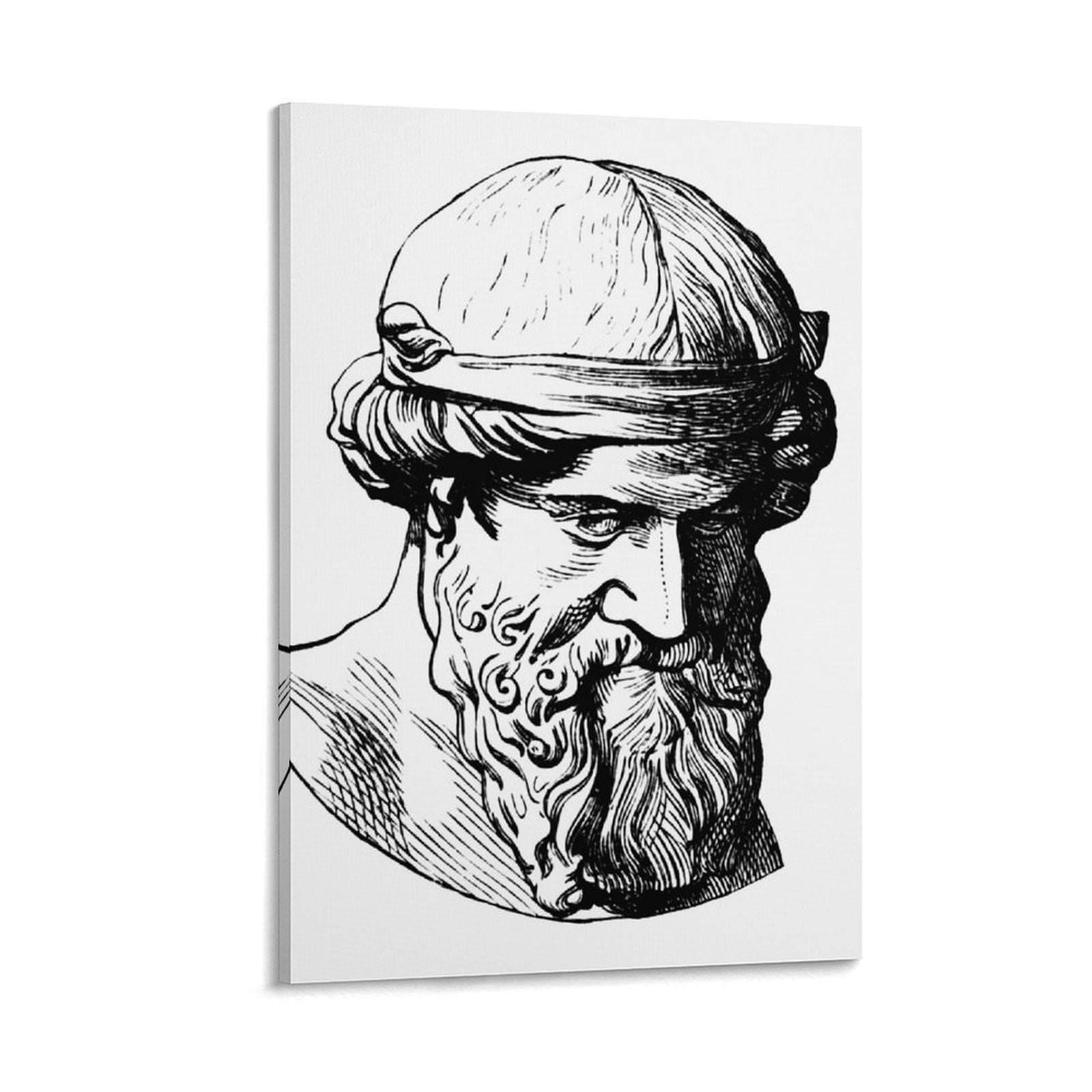 Plato Ancient Greek Philosopher Poster (1)_副本 Home Decor Poster Wall ...