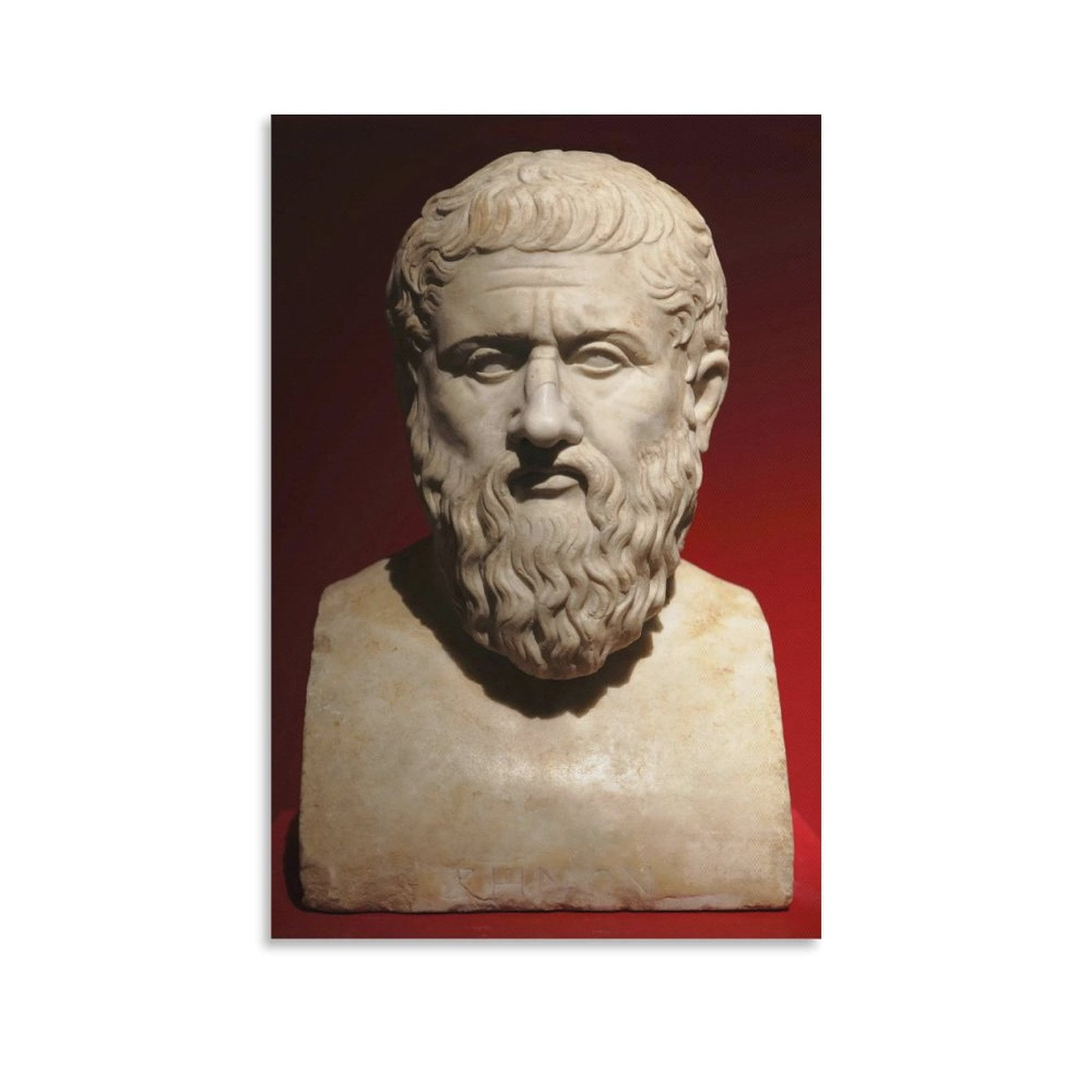Plato Ancient Greek Philosopher Poster (11) Artworks Canvas Poster Room ...