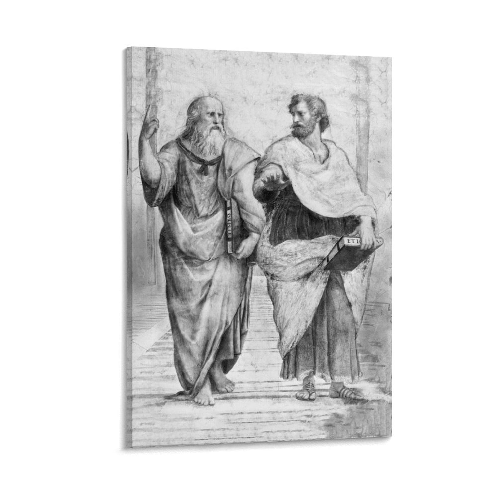 Plato Ancient Greek Philosopher Poster (2)_副本 Canvas Wall Art Poster ...