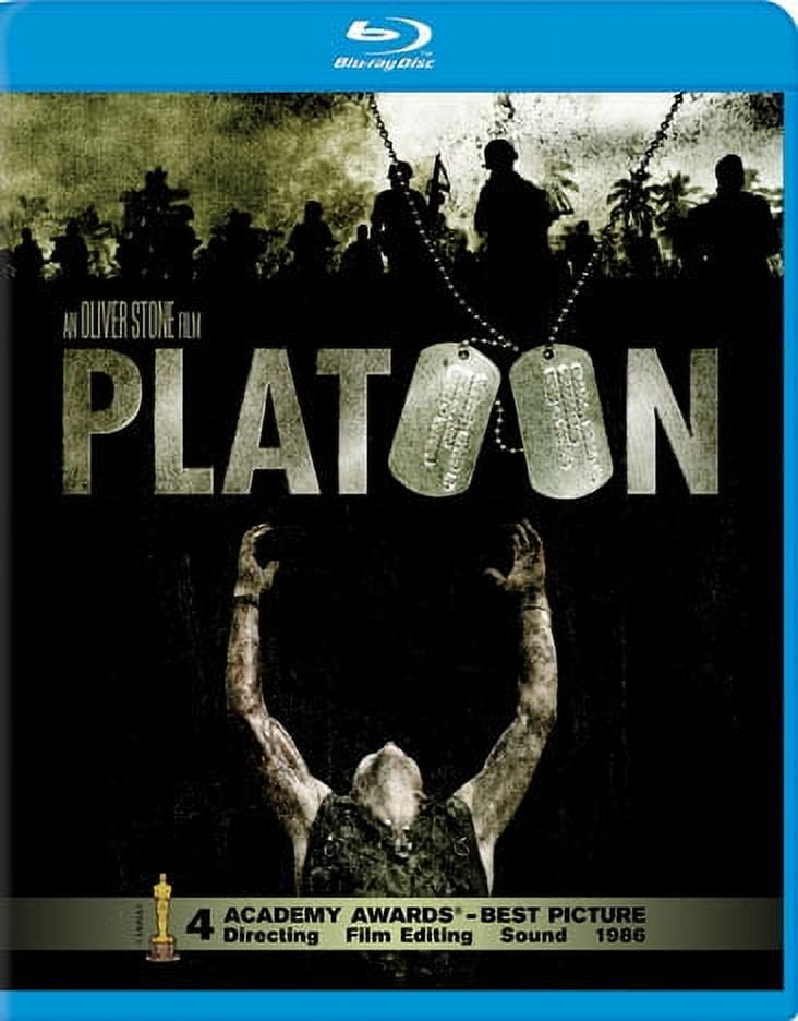 Platoon - Academy Award Winning Soldier War Movie on Blu-ray - Walmart.com