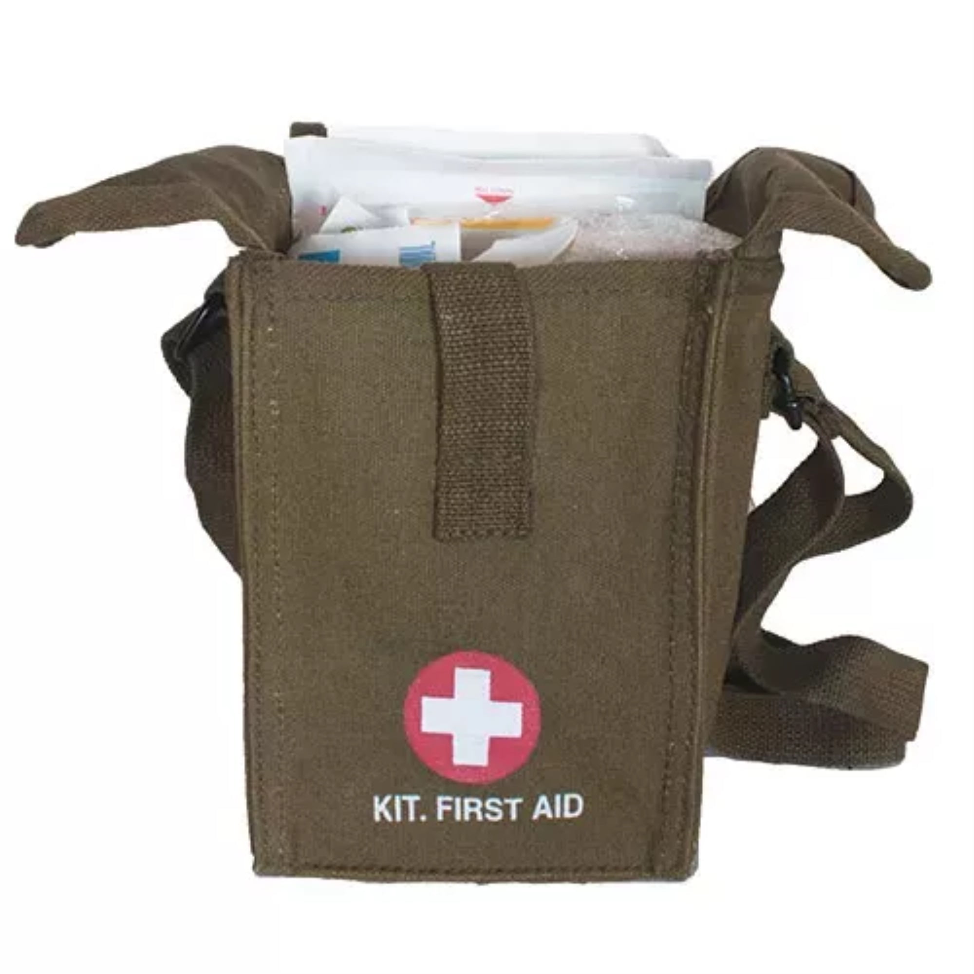 Platoon First Aid Kit - Olive Drab Olive Drab 7 1/2" x 5" x 5 ...