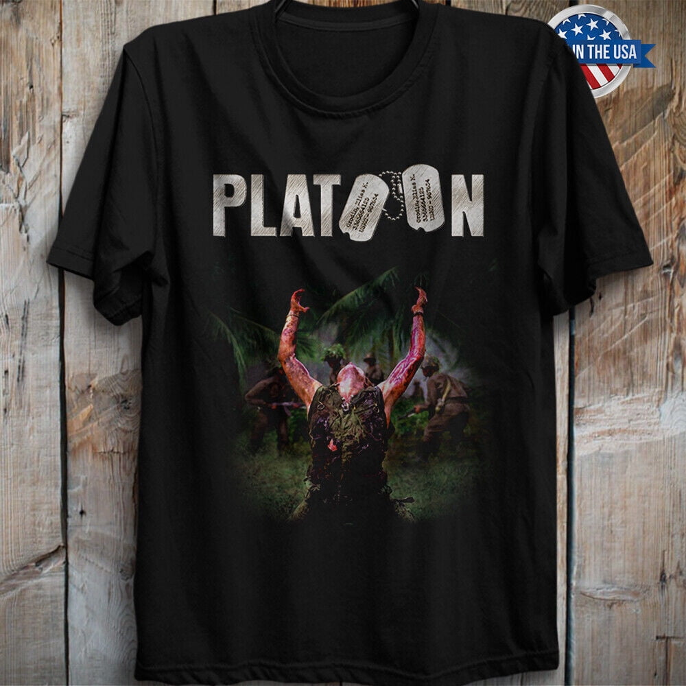Platoon Movie Vintage Classic Shirt Viet Nam War Film Poster Soldiers ...