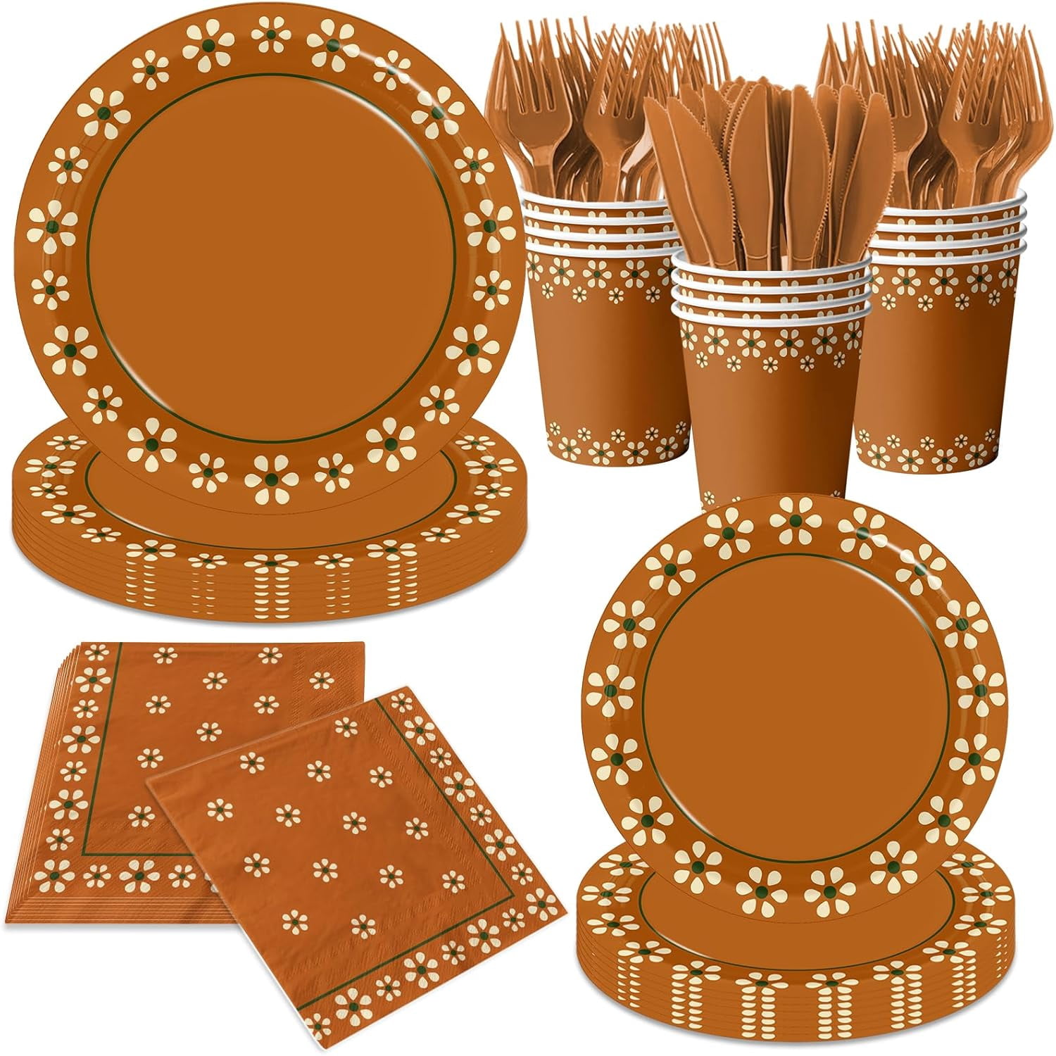 PHYSUN-Platos De Barro Mexicanos Paper PlatesMexica Party Decoration ...