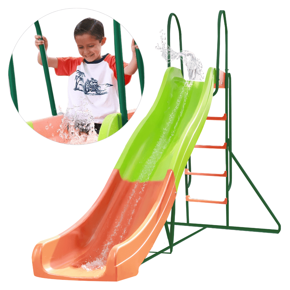 Platports 10ft Kids Slide for Backyard Indoor Outdoor Playground ...