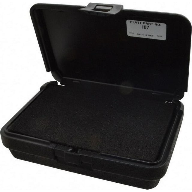 Platt 8-1/2" Wide x 2-1/2" High, Clamshell Hard Case Black ...