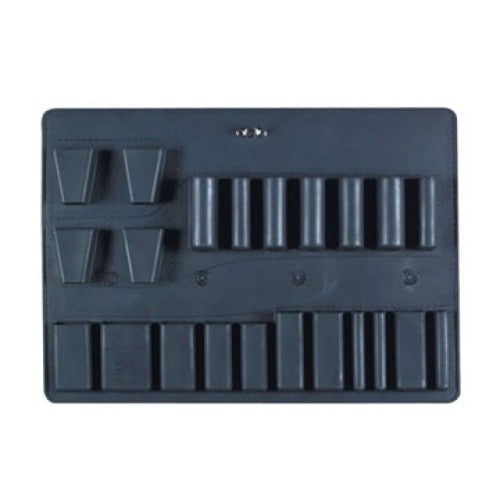 Platt Storage Case Set, 17-1/4x12-1/4x1/2, Black C PALLET - Walmart.com