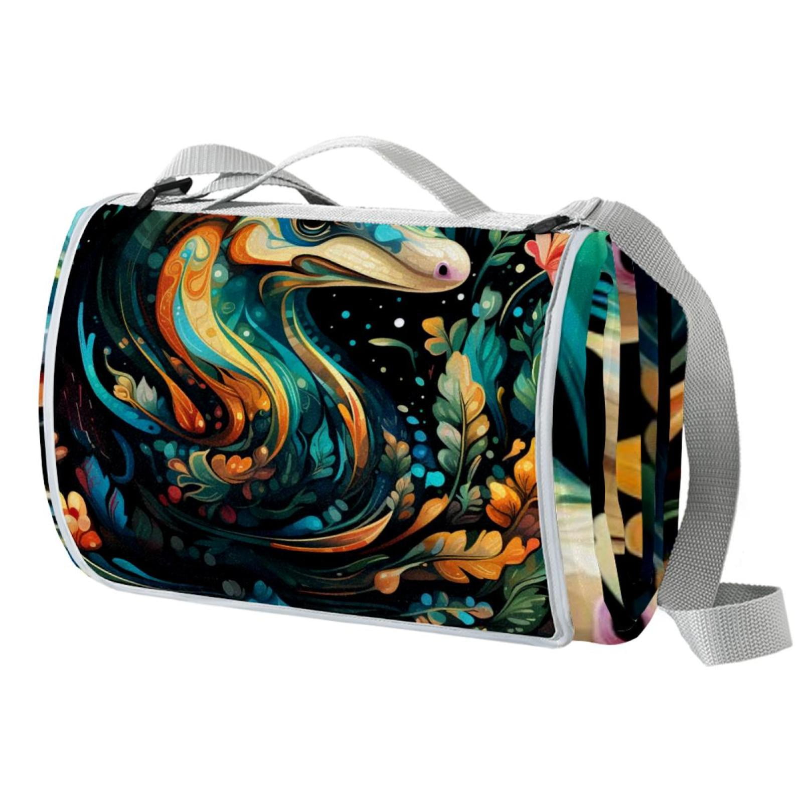 Platypus Canvas Picnic Blanket Waterproof Outdoor Beach Mat Portable ...