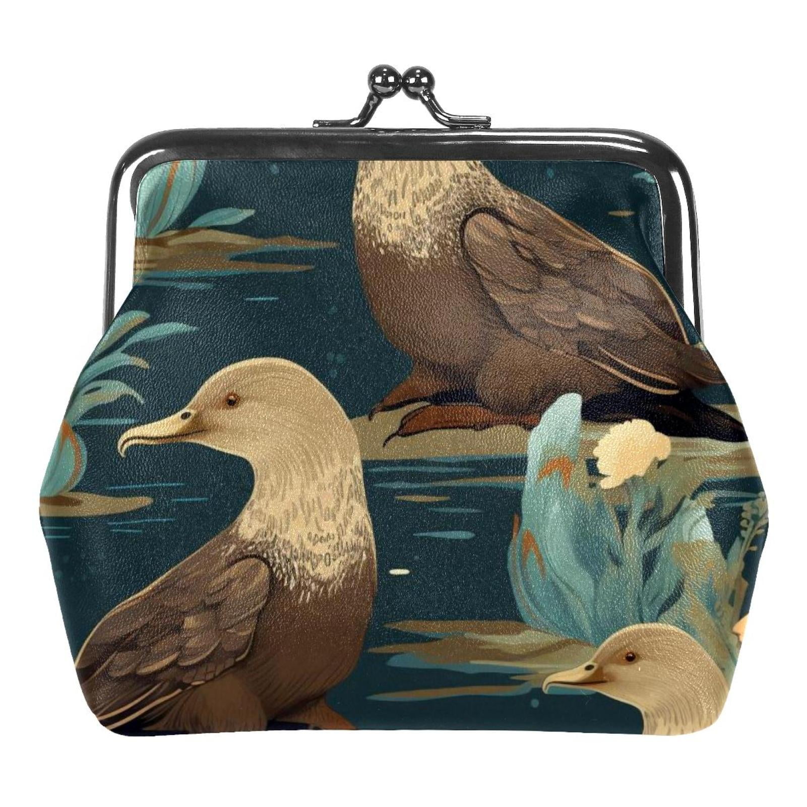 Platypus Coin Purse Kiss Lock Change Purse Vintage Trinkets Pouch ...