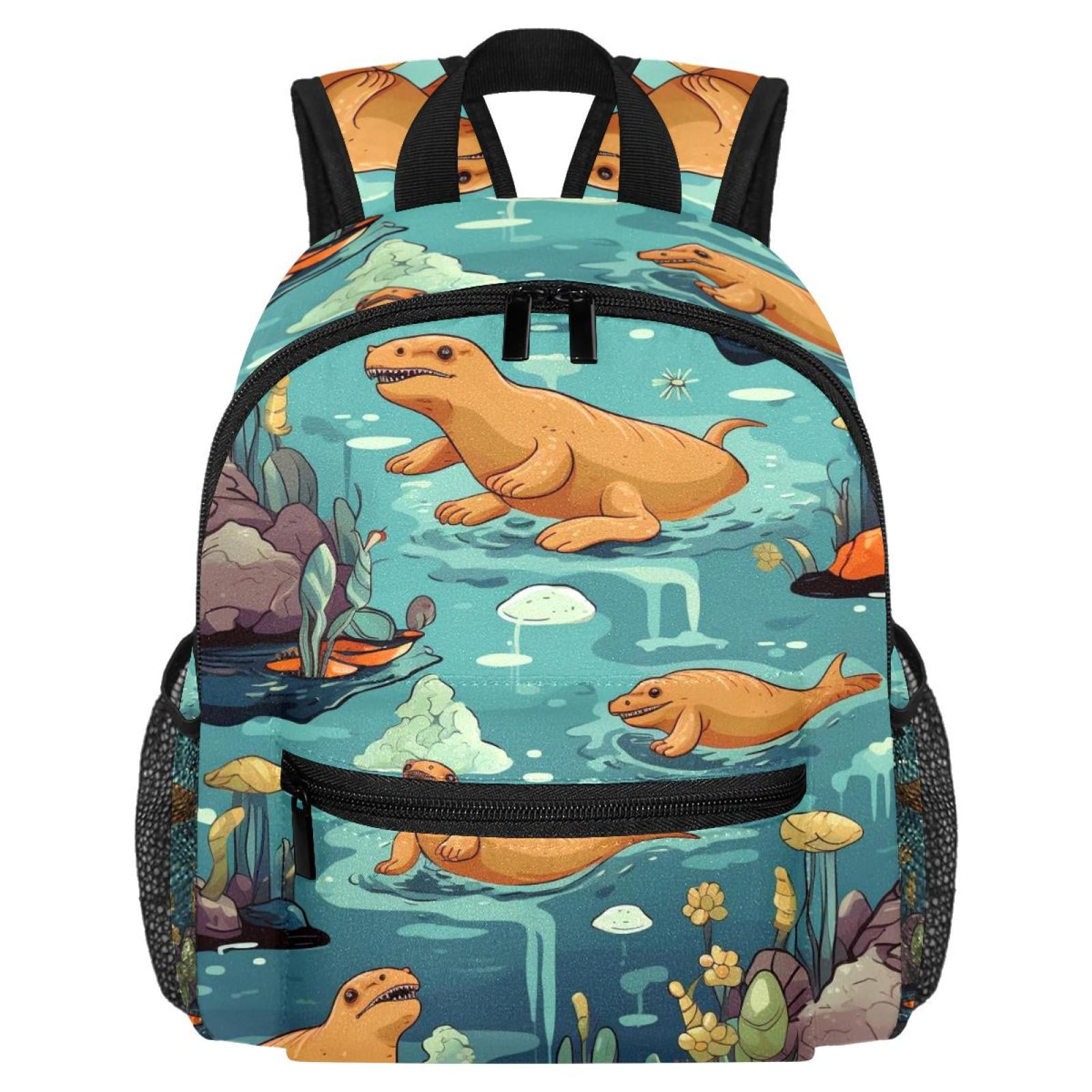 Platypus Cute Book Bag with Adjustable Shoulder Strap, Large Capacity ...