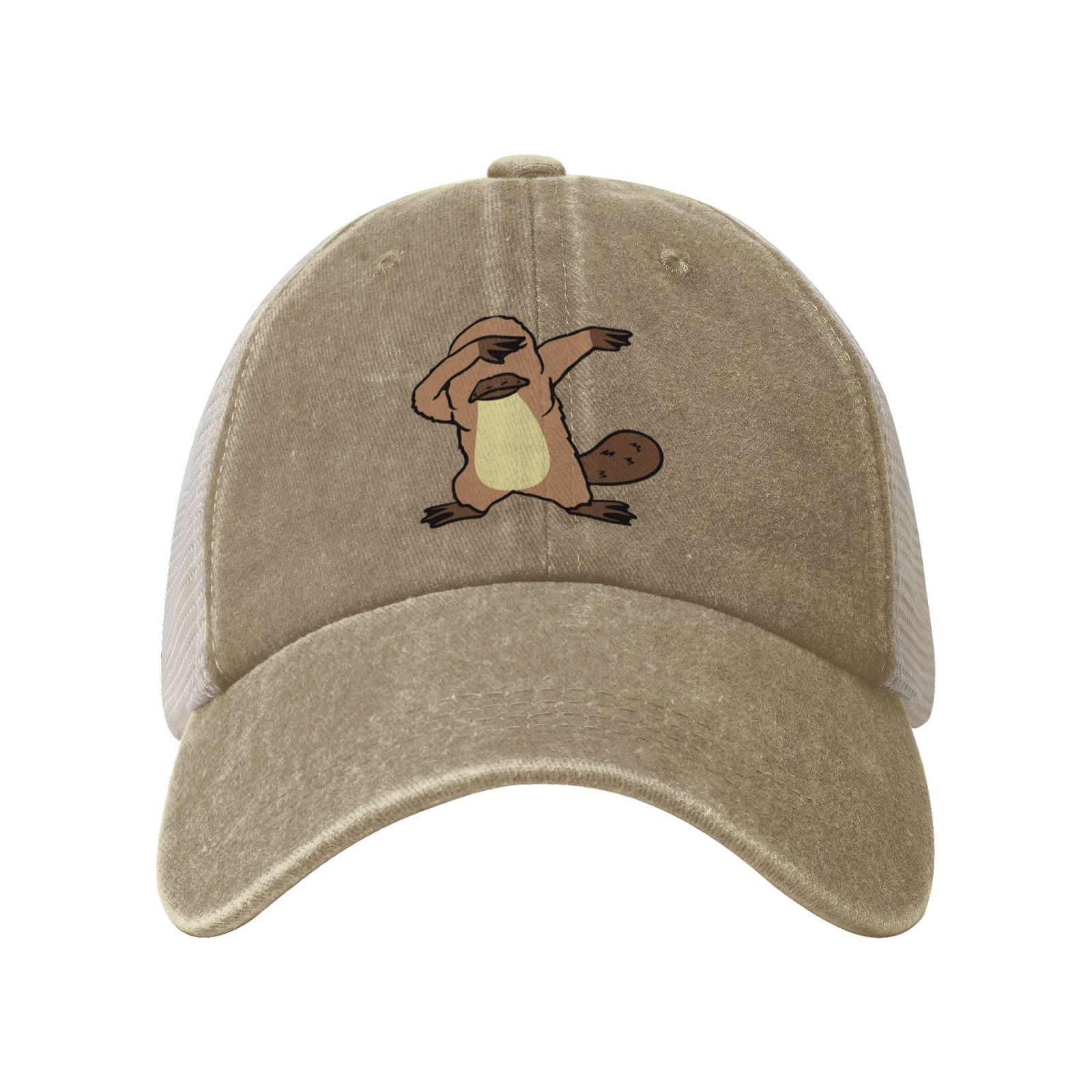 Platypus Dabbing Unisex Cowboy Mesh Baseball Cap Adjustable Vintage ...