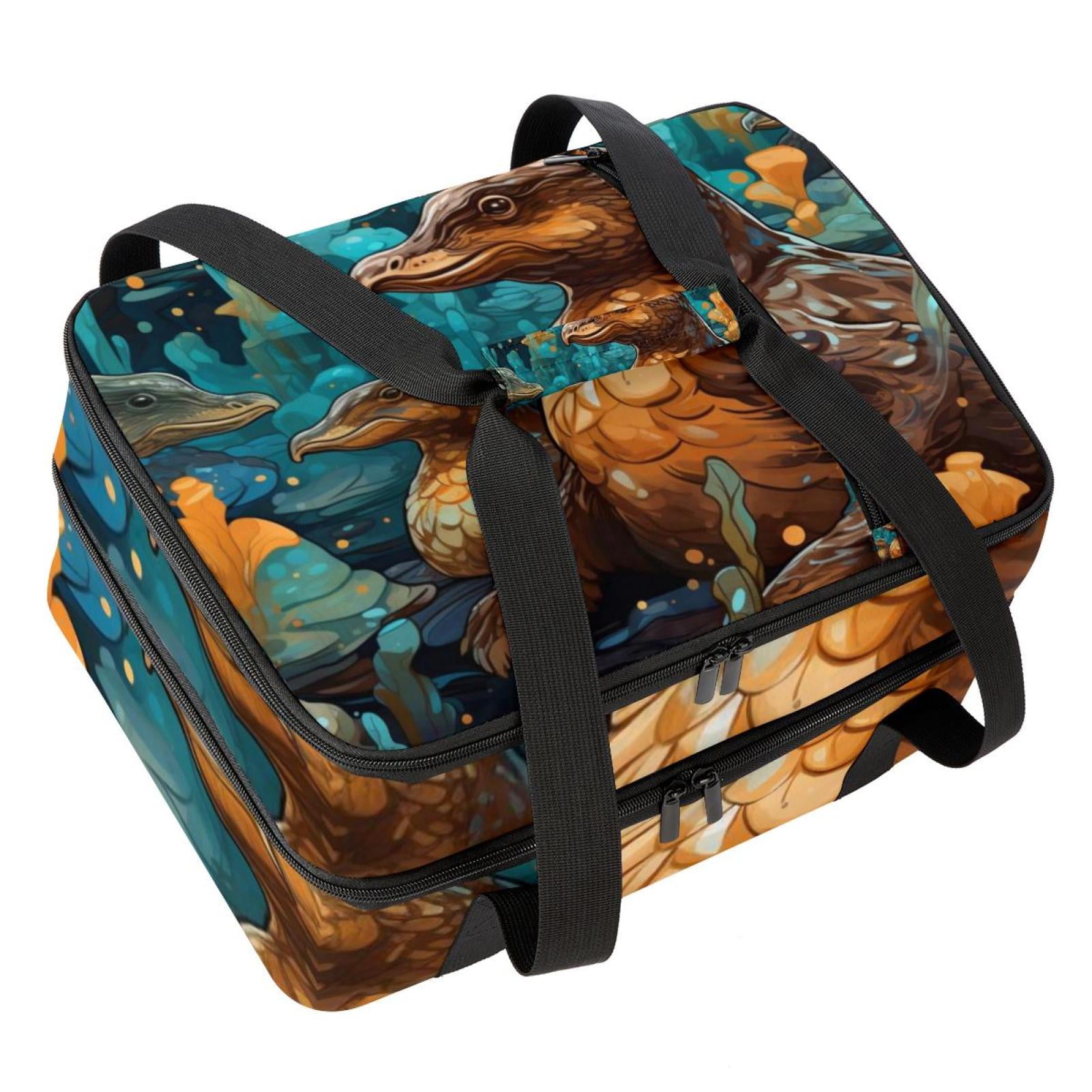 Platypus Double Layered Insulated Lunch Bag with Two Compartments ...