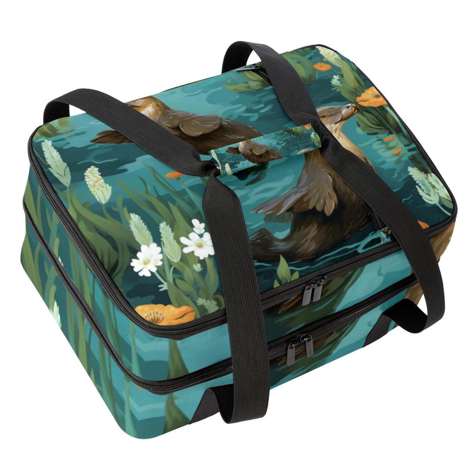 Platypus Double Layered Insulated Lunch Bag with Two Compartments ...
