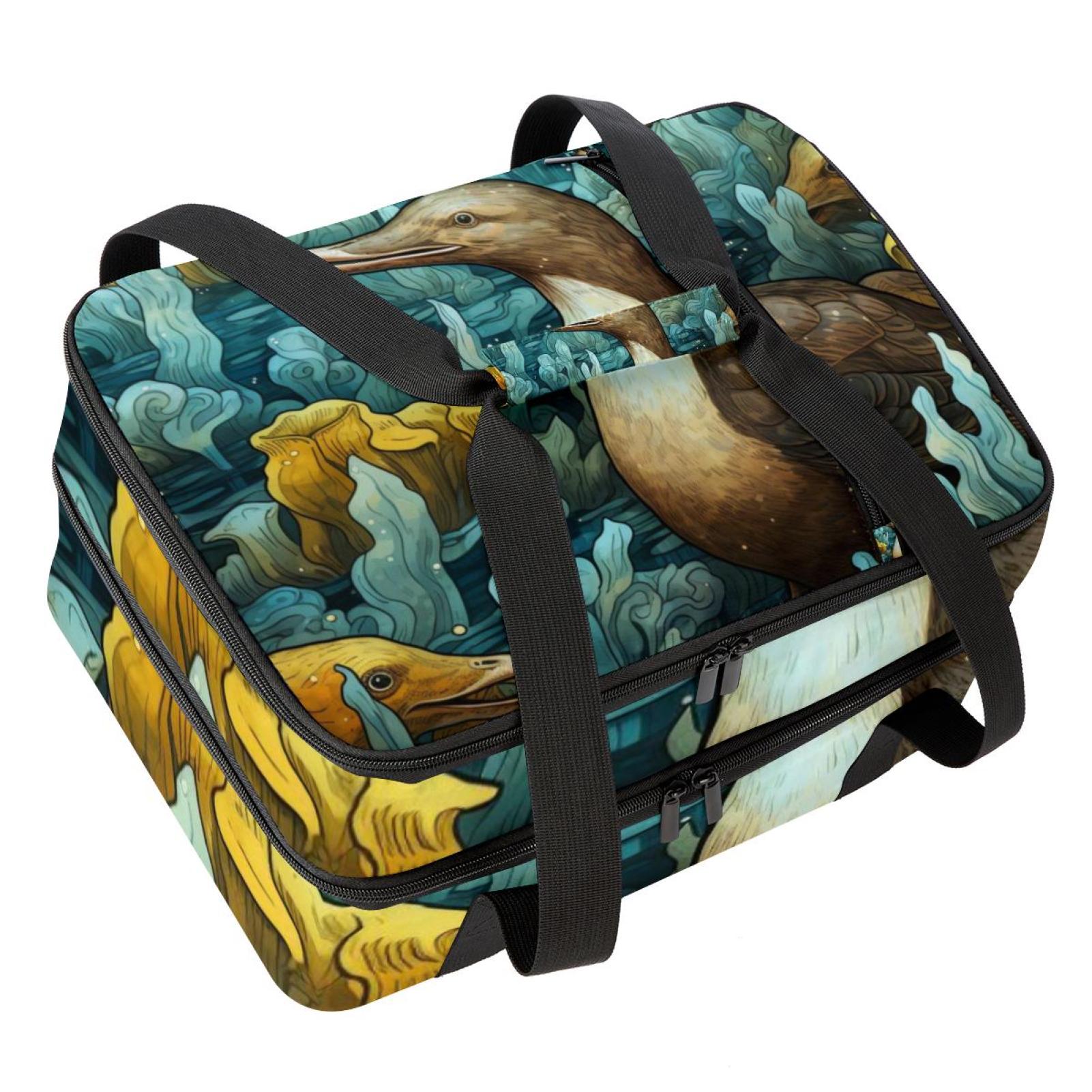 Platypus Double Layered Insulated Lunch Bag with Two Compartments ...