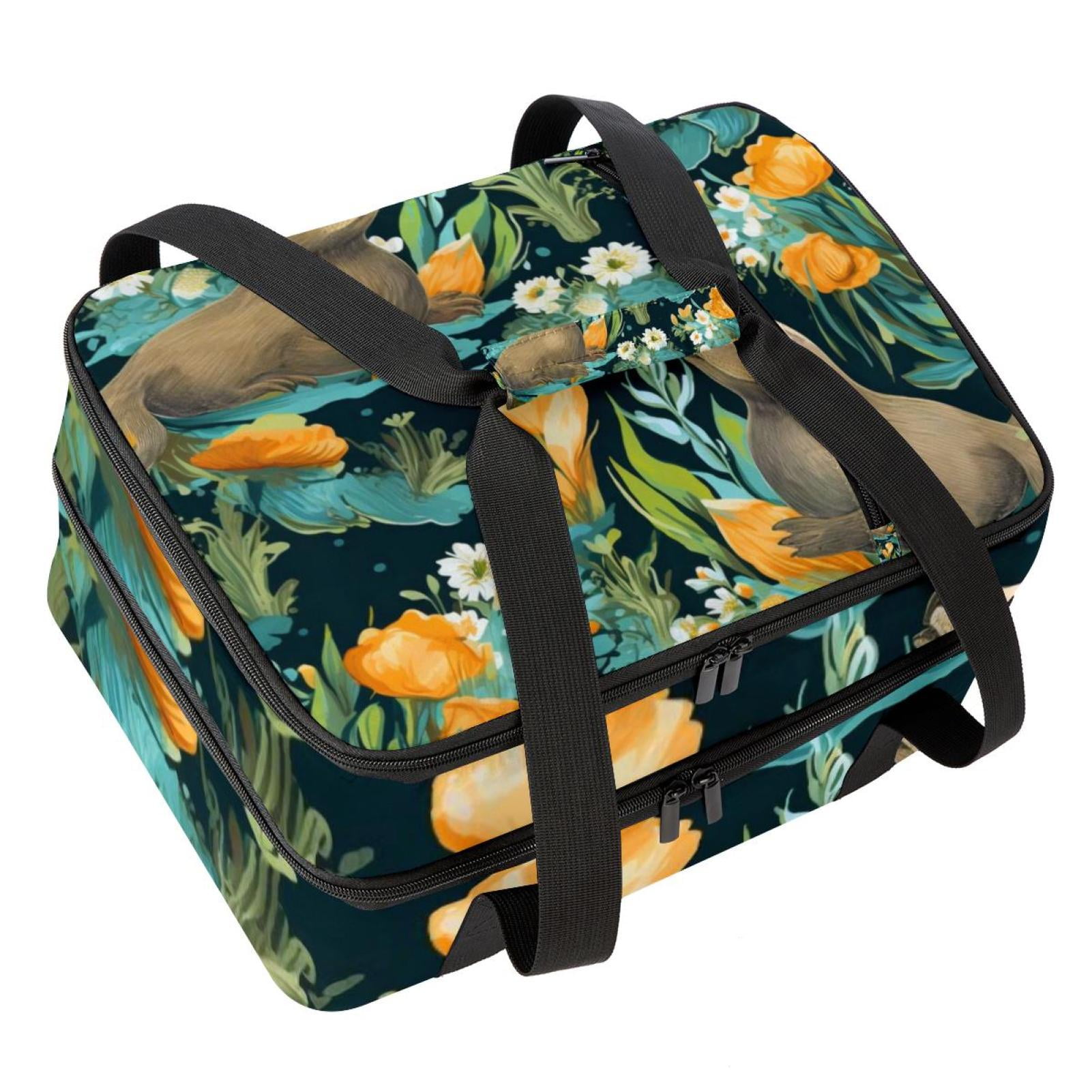 Platypus Double Layered Insulated Lunch Bag with Two Compartments ...