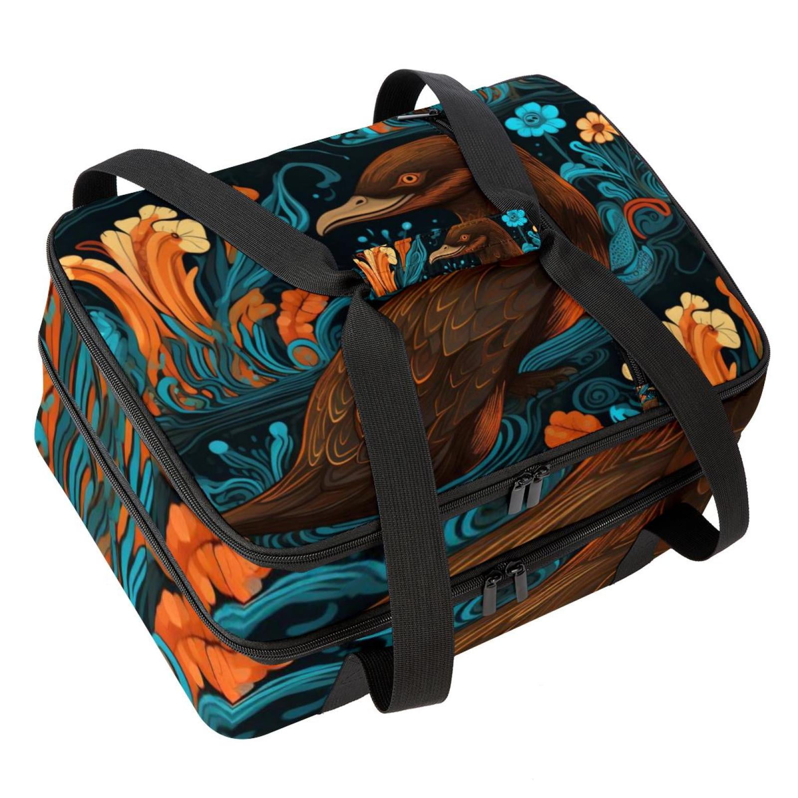 Platypus Double Layered Insulated and Refrigerated Lunch Bag with Two ...