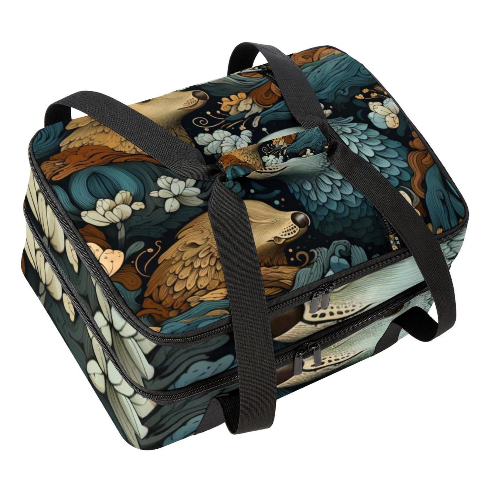 Platypus Double Layered Insulated Refrigerated Lunch Bag with Two ...