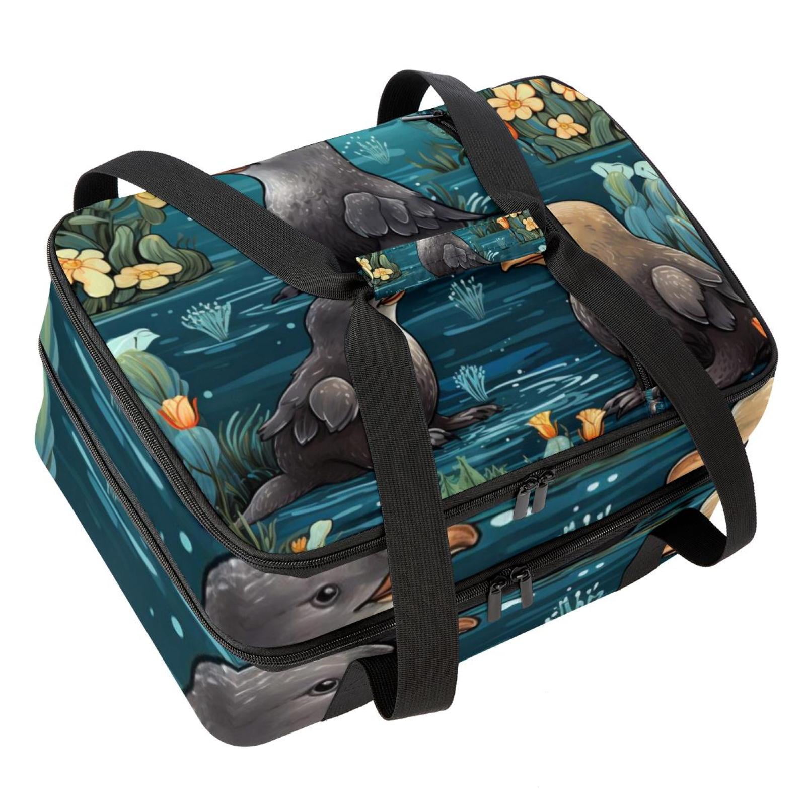Platypus Double Layered Insulated Refrigerated Lunch Bag with Two ...