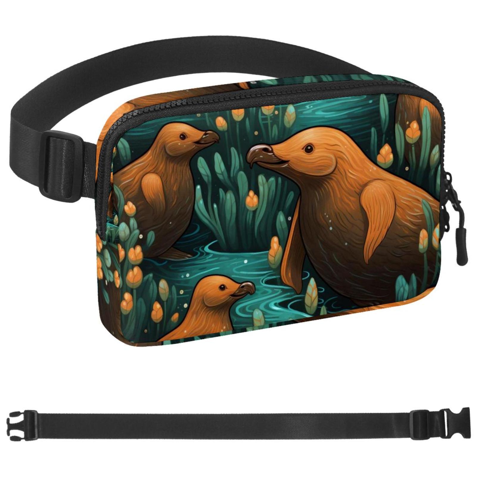 Platypus Duckbill Fanny Pack for Men Women Hiking Waist Bag Pack ...