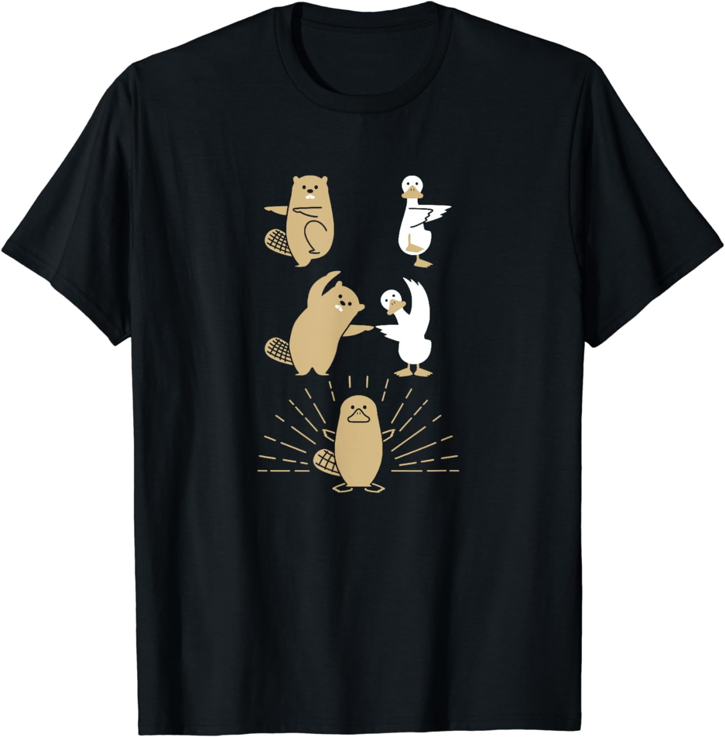 Platypus Fusion Funny Made Platypus For Anime Lover T-Shirt - Walmart.com