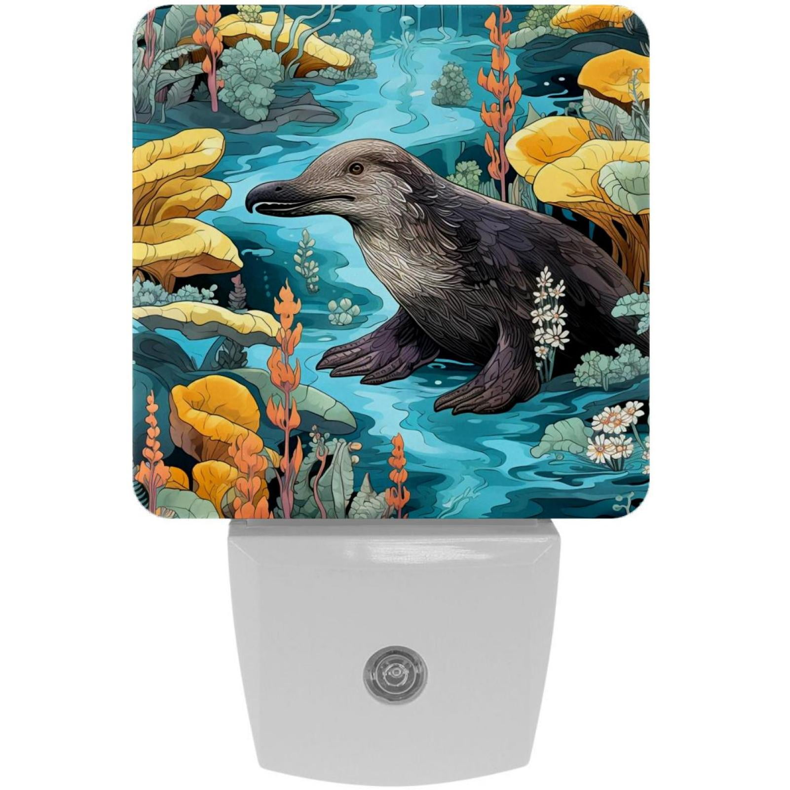 Platypus LED Square Night Light - Energy Efficient Plug-in Nightlight ...
