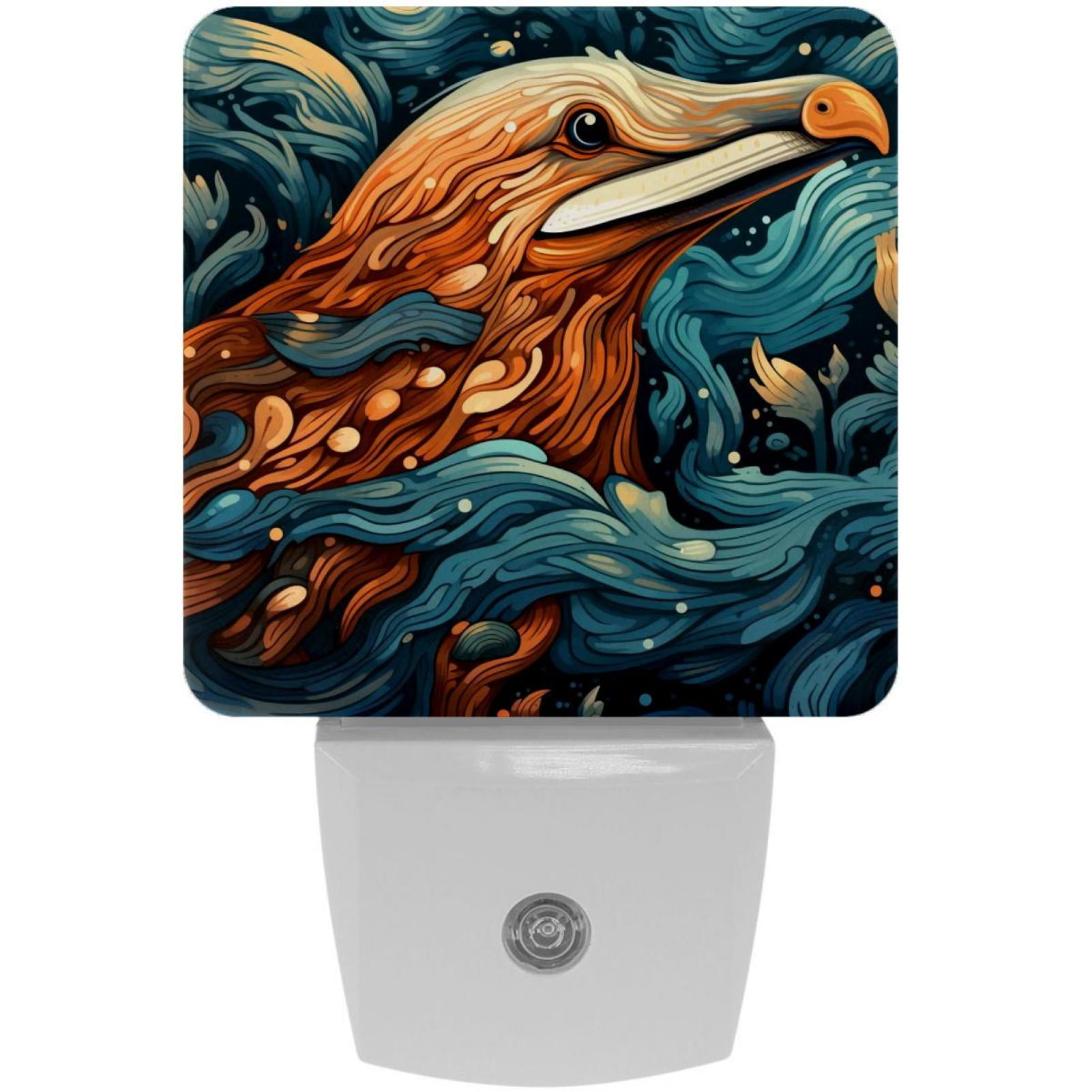 Platypus LED Square Night Lights for Bedroom and Living Room ...